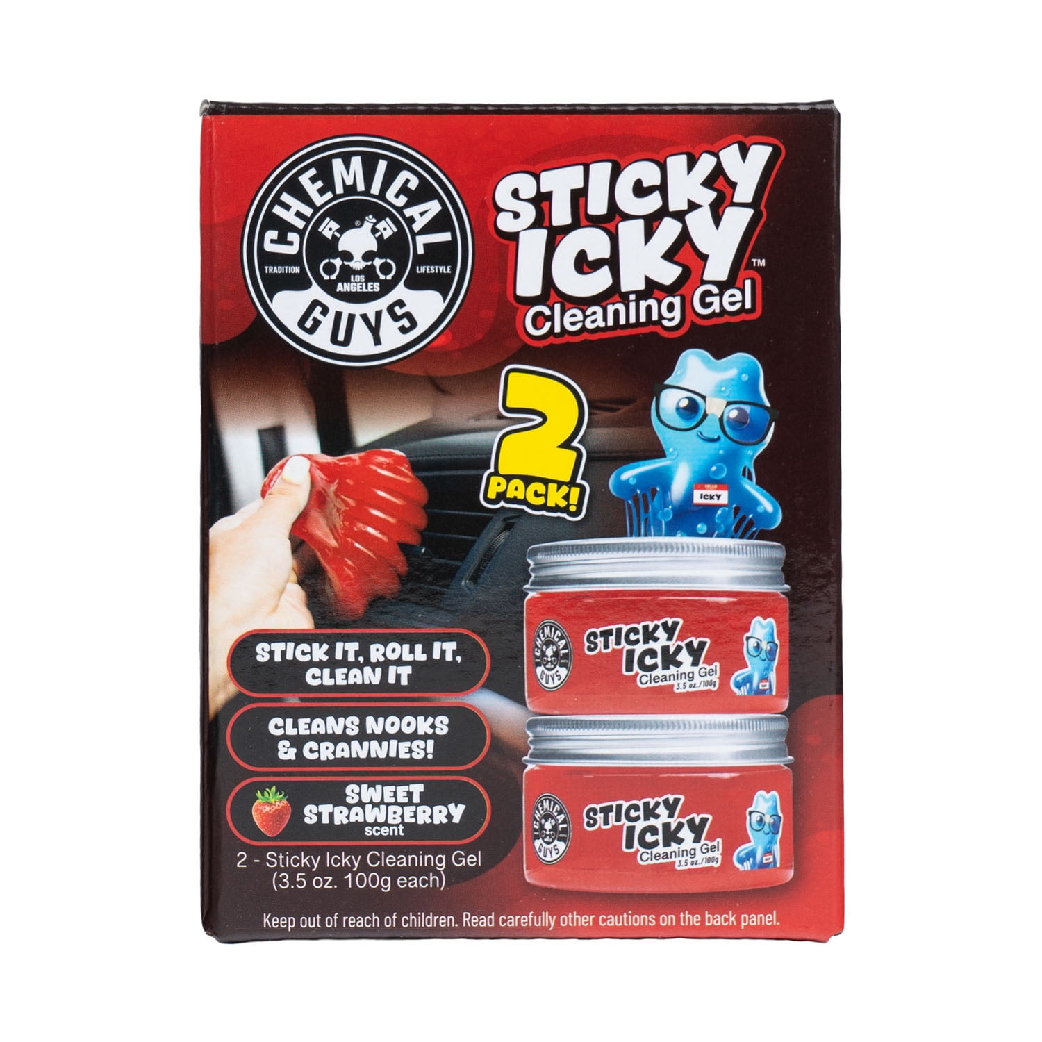 Sticky Icky Sweet Strawberry Scent (100g) - Walmart.com