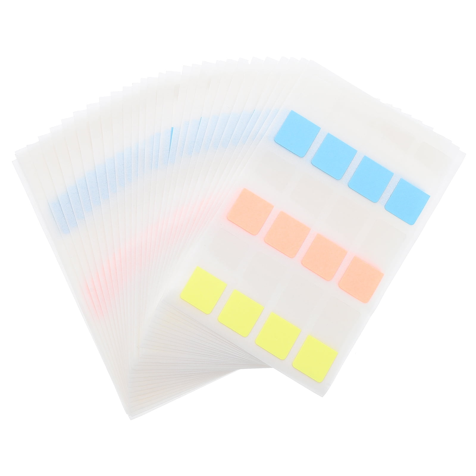 Hemoton Sticky Tabs for Marking Assorted Color Plastic Small Size ...