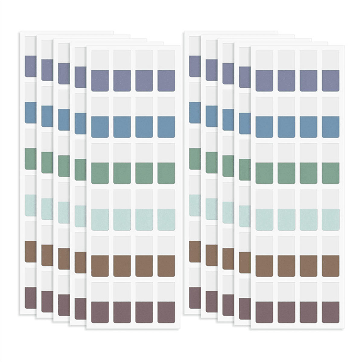 Sticky Index Tabs Multicolor Self-Adhesive Book Tabs 0.47 x 1.1 Inch ...