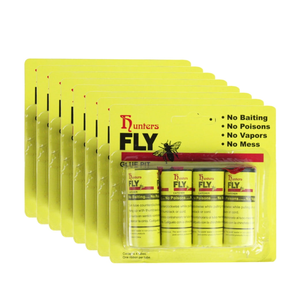 Sticky Insect Glue Paper Catcher Trap16/32/40/64PC - Walmart.com