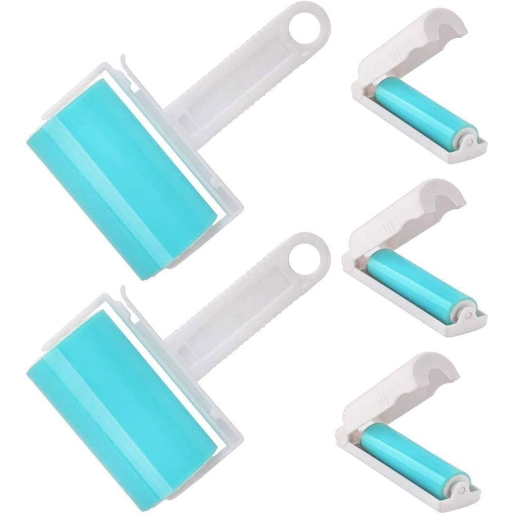 Sticky Lint Roller 3 Pack Reusable Washable Lint Roller Pet Hair ...