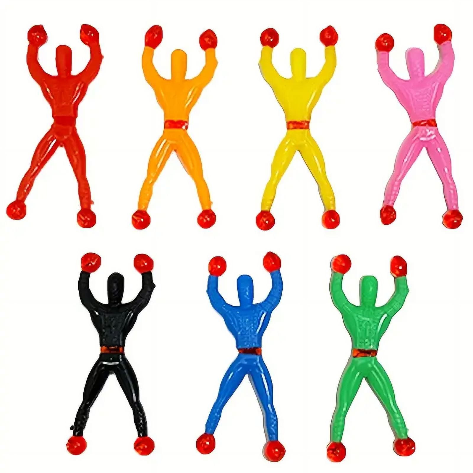 Sticky Man, 30PCS Sticky Wall Climber Rolling Men Stocking Stuffers ...