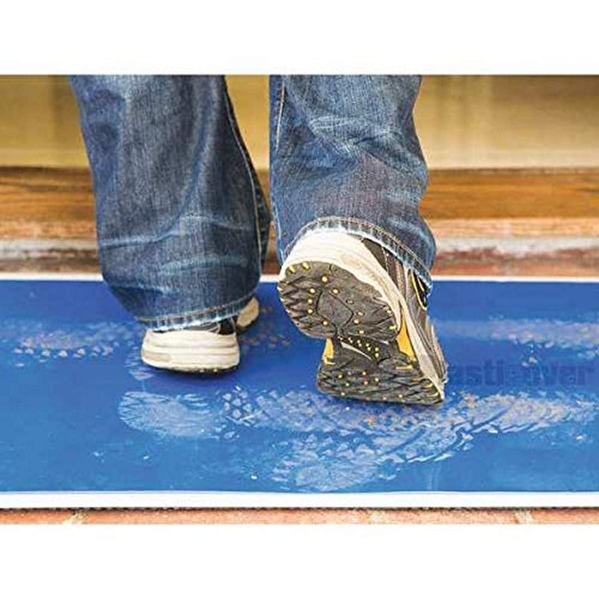 Sticky Mats/Cleanroom Tacky Mats, 24" x 36", Blue (Pack of 2, 30 Sheets ...