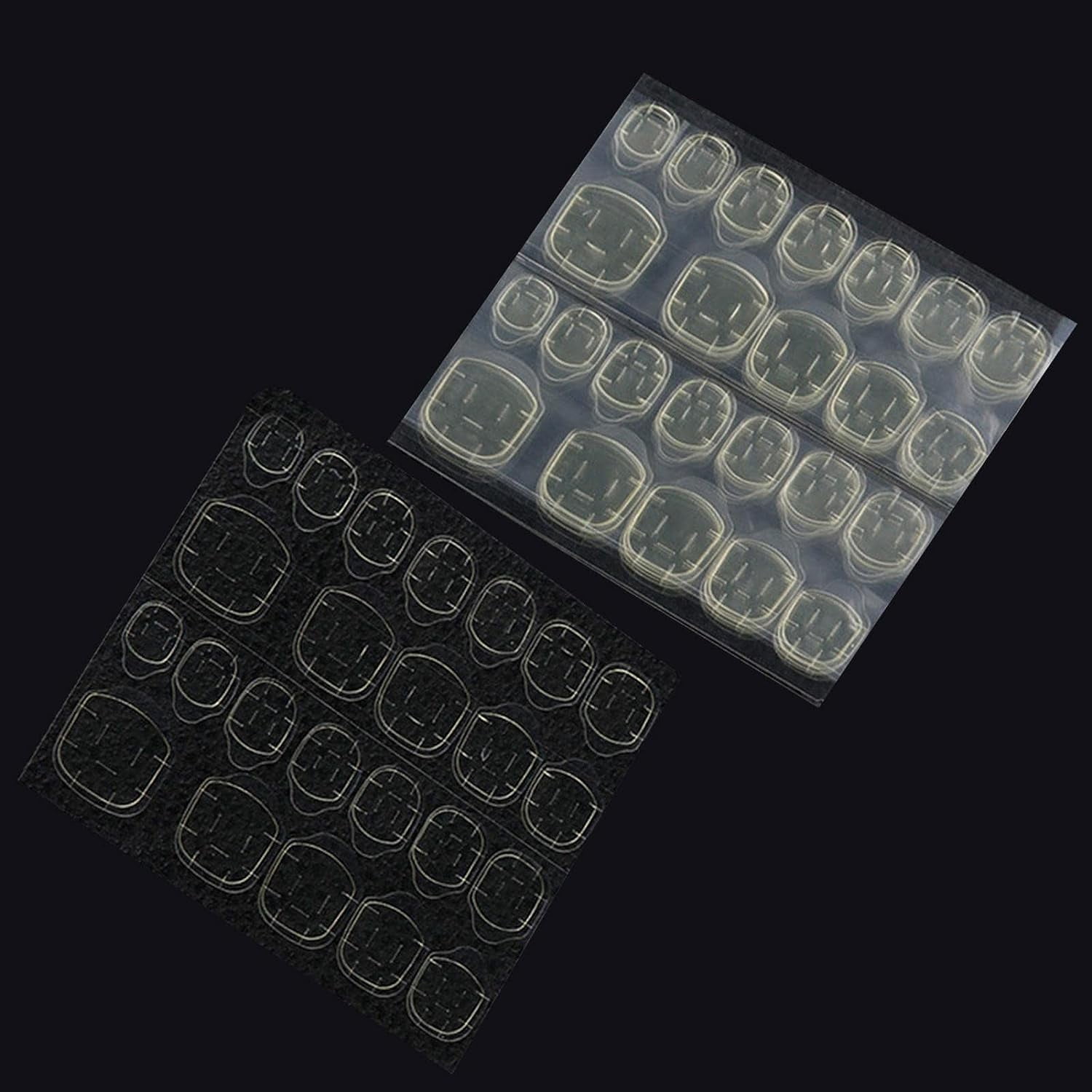 Sticky Nail Tabs | 50-Sheet False Nail Glue Stickers,Adhesive ...