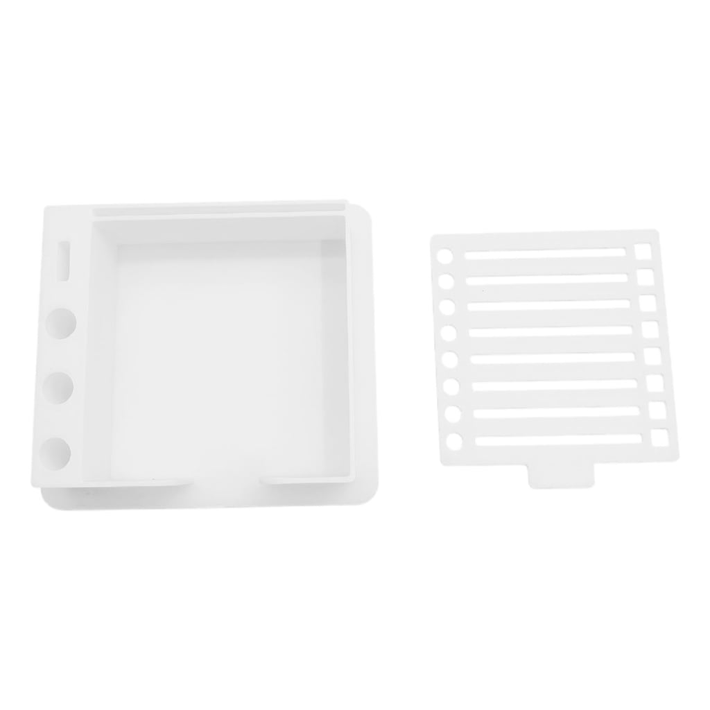 Sticky Note Hold Notes Stencil Template Box Multifunction Desktop ...