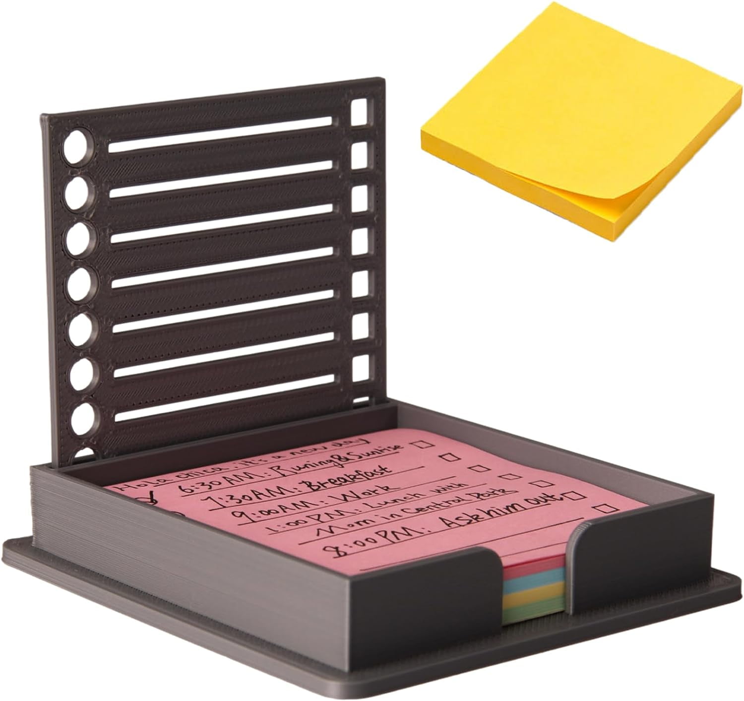 Sticky Note Holder Compatible with Post It Notes, 3x3 Sticky Pads ...