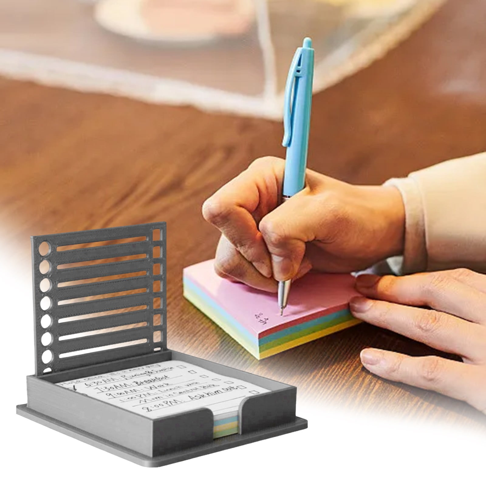 Sticky Note Holder Compatible with Post It Notes 3x3 Sticky Pads ...