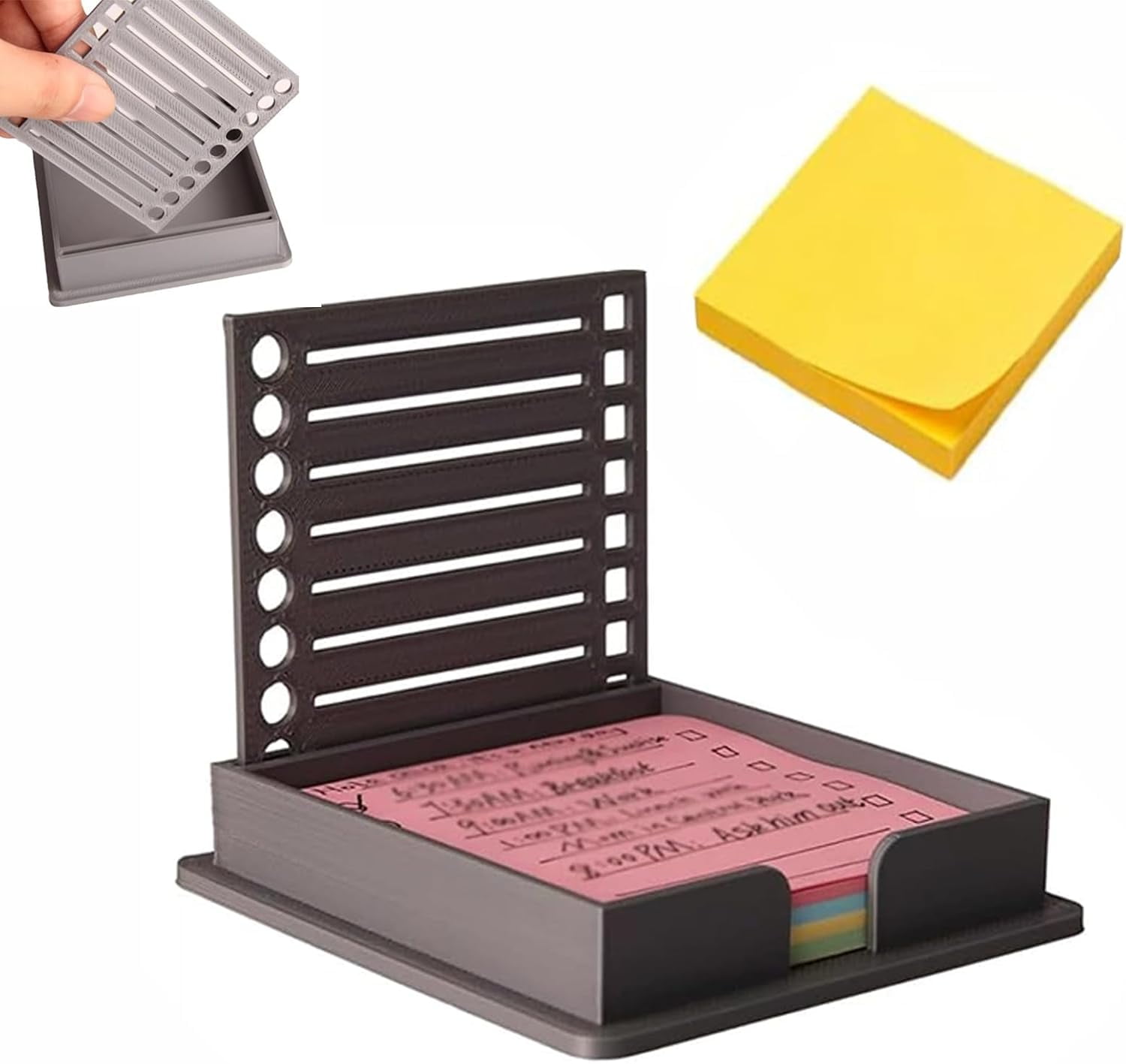 Sticky Note Stencil,Post It Note Dispenser,Sticky Note To Do List ...