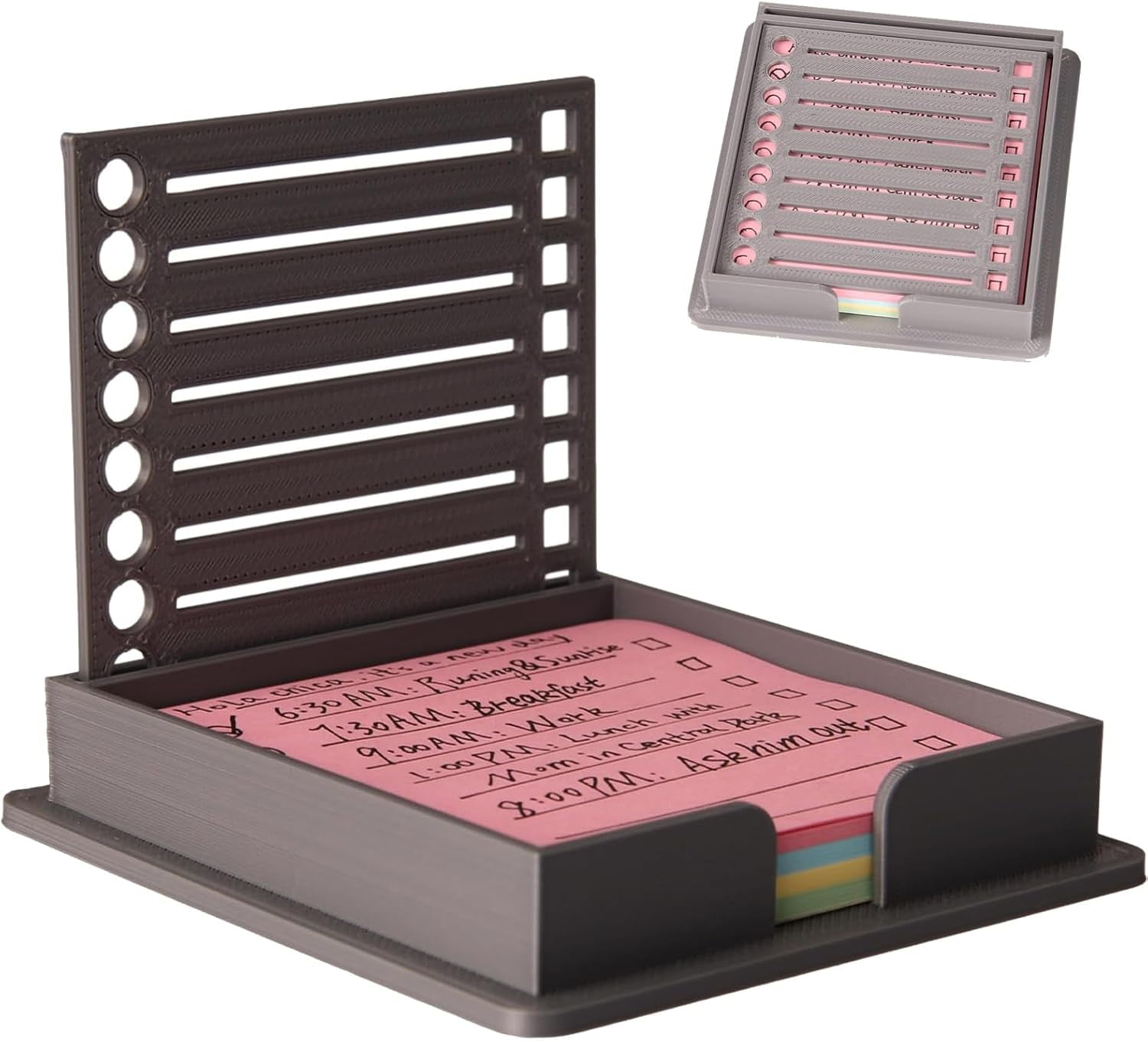 Sticky Note Stencil Template with Sticky Note, Sticky Note Holder with ...