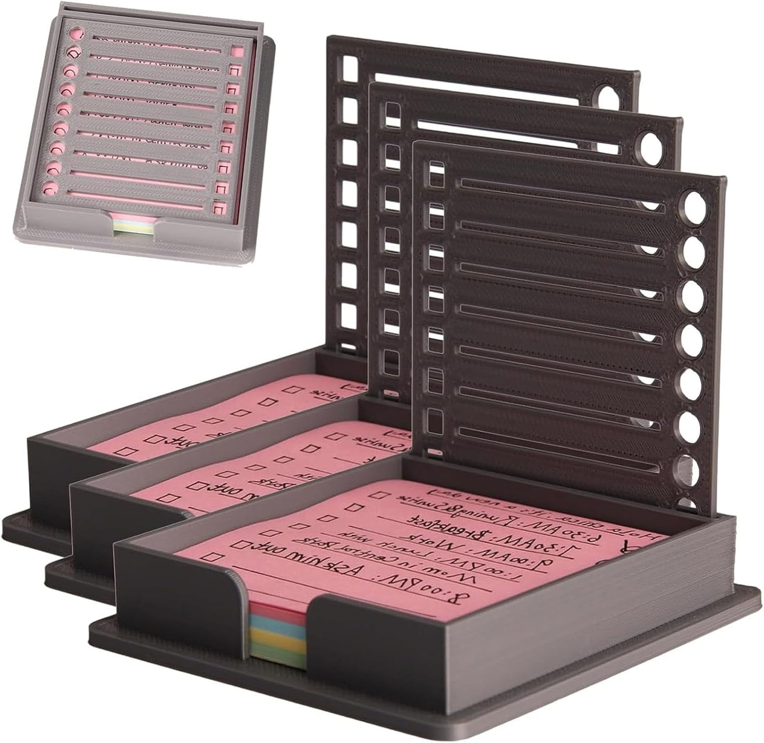 Sticky Note Stencil Template with Sticky Note, Sticky Note Holder with ...