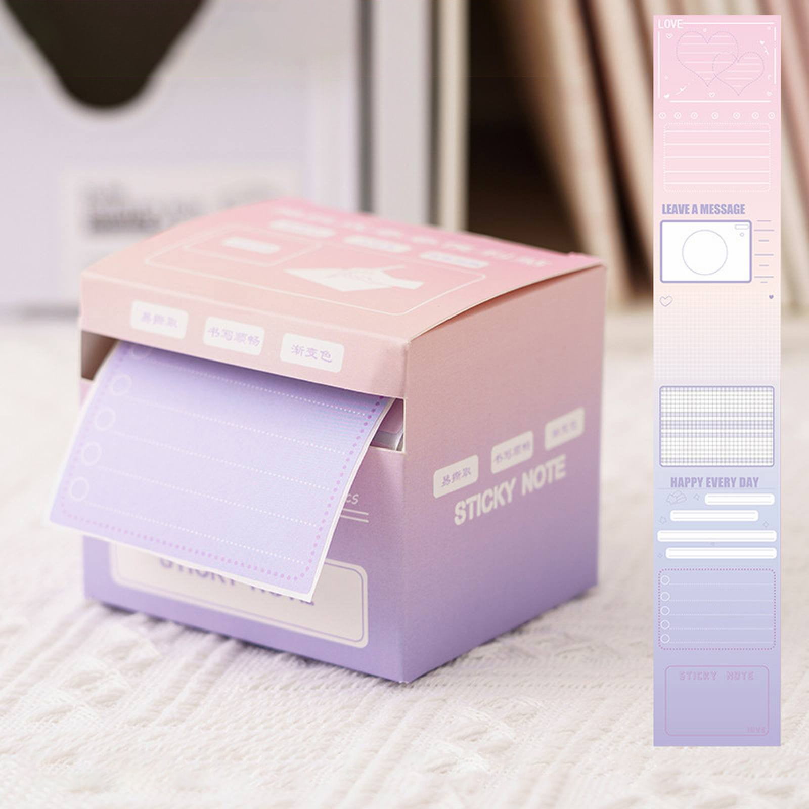 Sticky NoteCartoon And Simple StickyNotes Paper Roll Tape Pull Out ...