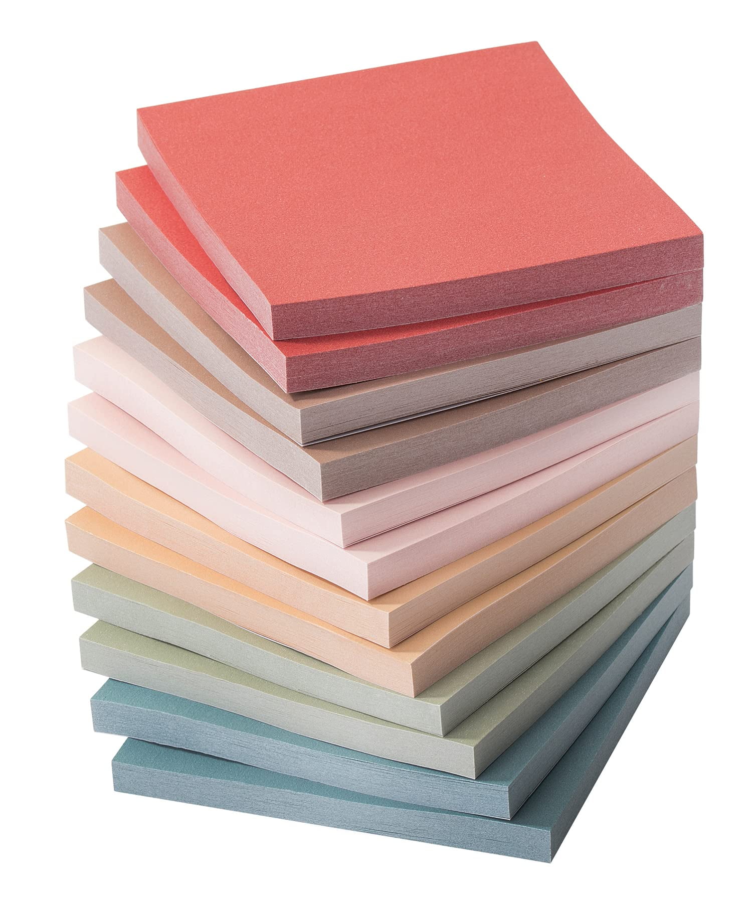 Sticky Notes, 12 Pads, 3"x3", Vintage Colors, Sticky Notes 3x3, Sticky ...