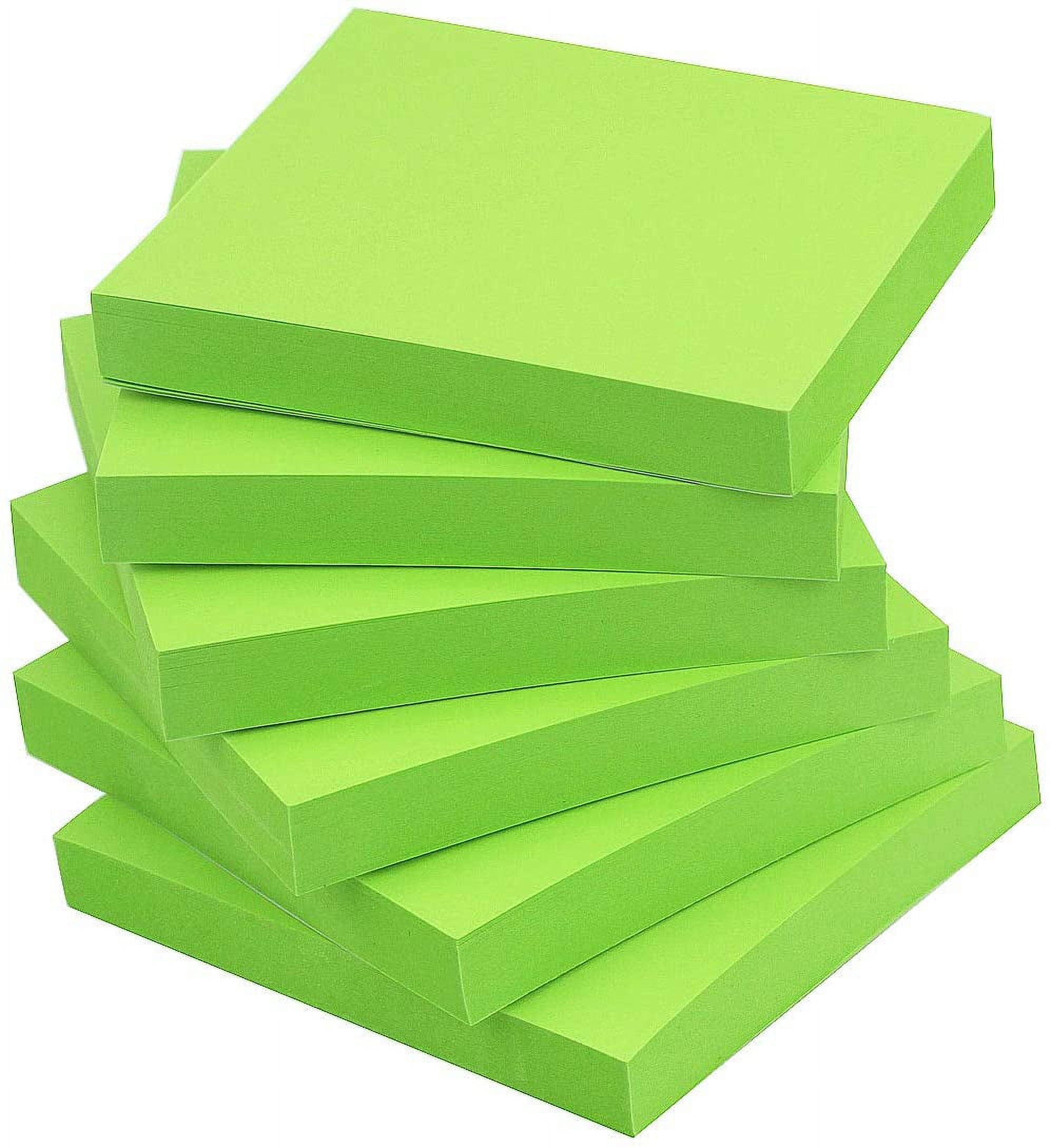 Sticky Notes 3X3 Self-Stick Notes Blue Color 6 Pads, 100 Sheets/Pad ...
