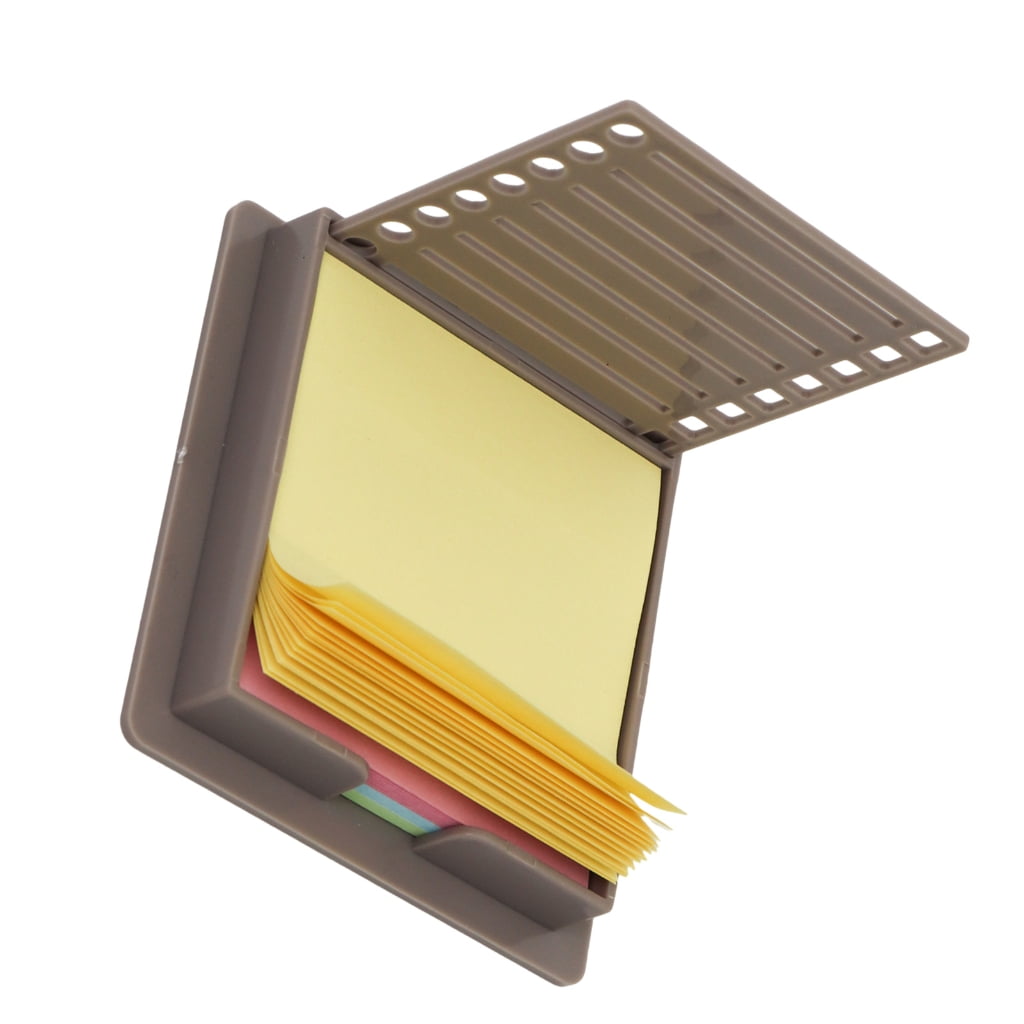 Sticky Notes Organizer Sticky Notes Holder with Stencil Sticky Note ...