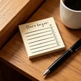Sticky Notes Pad 1 Pack 50 Sheets - TearableNote Pads, Smooth Writing ...