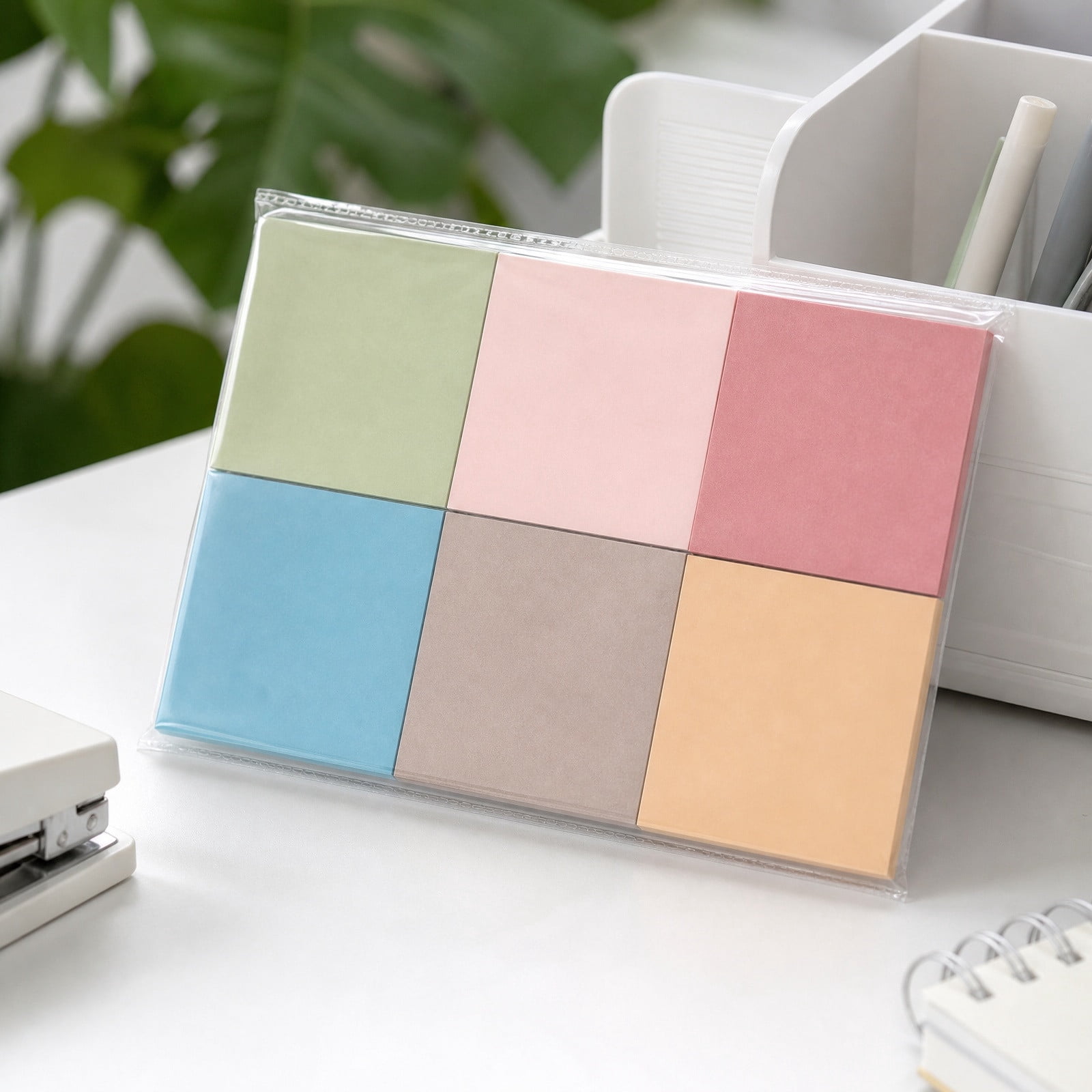 Sticky Notes, Post It Notes 6 Muted Colors Strong Adhesive Removable ...