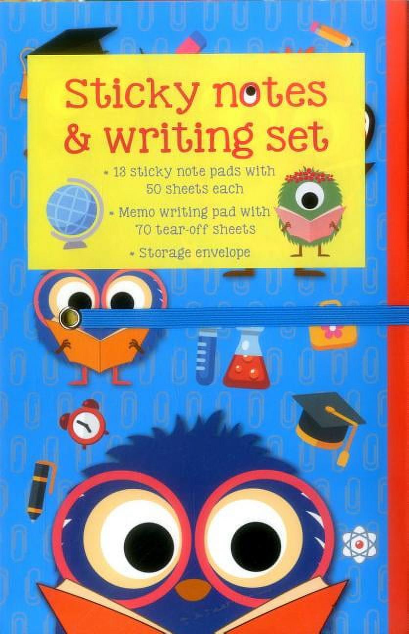Sticky Notes and Writing Set: School Monsters: Fabulous Wallet-Style ...