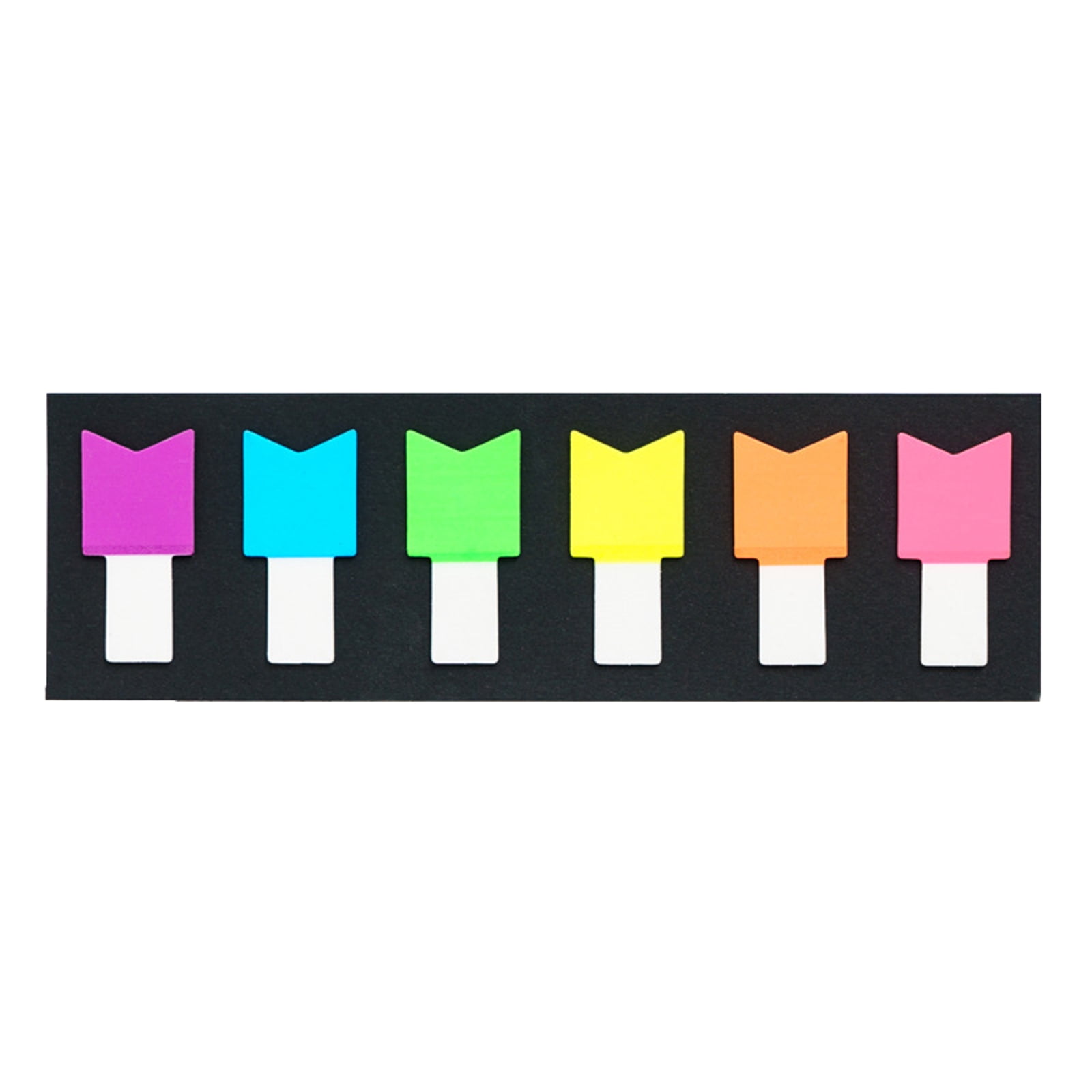 Sticky Page Markers, Neon Popsicle Shaped, 1 Pack Assorted Bright ...