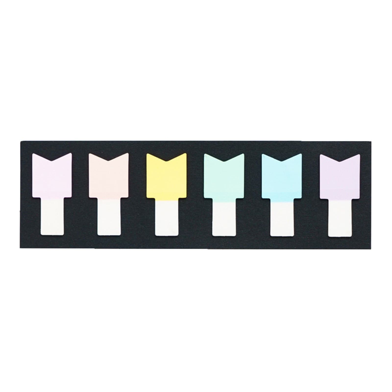 Sticky Page Markers, Pastel Cat Arrow Shaped, 1 Pad of Index Tabs, For ...