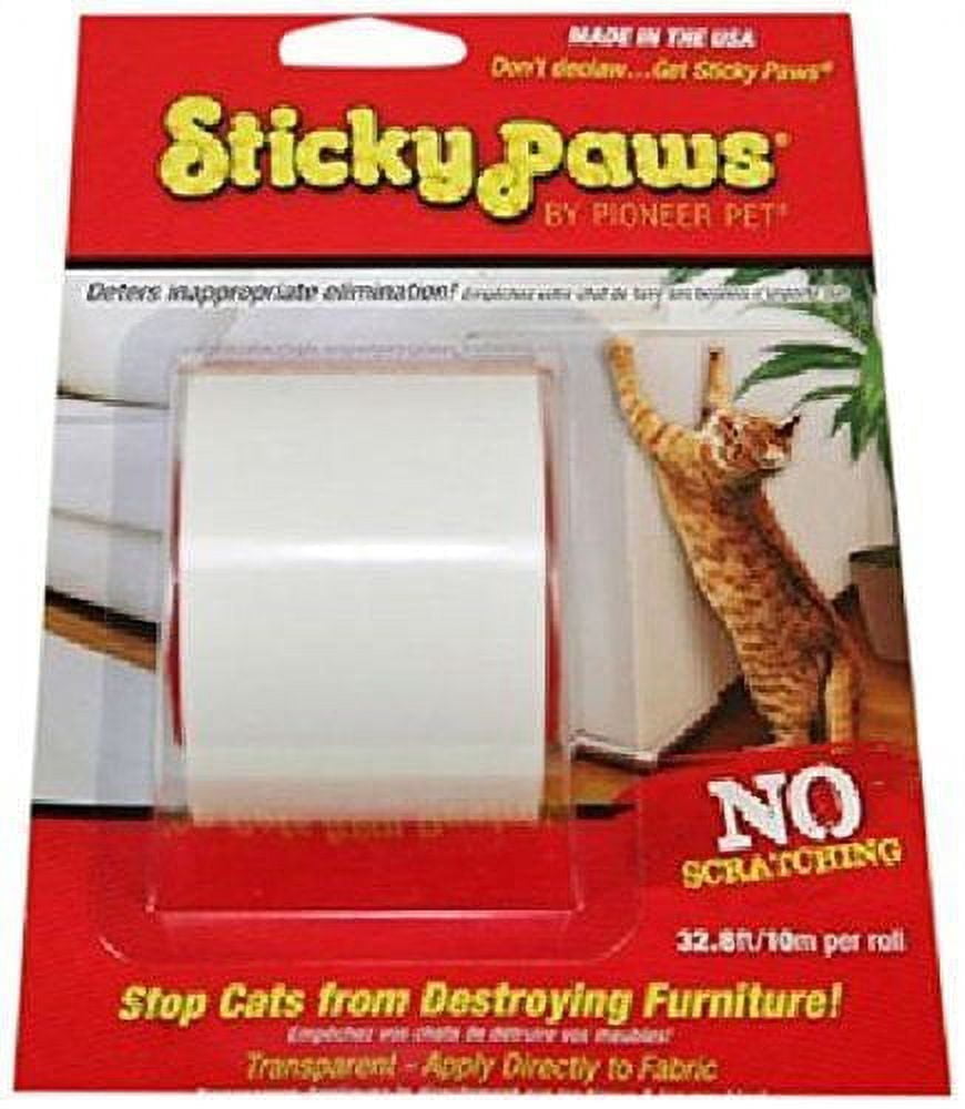 Sticky Paws Roll Anti Scratch Tape for Furniture by Pioneer Pet ...