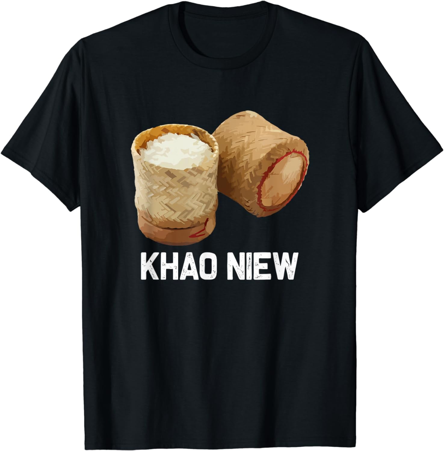 Sticky Rice | Khao Niew | Laos Thai food culture T-Shirt - Walmart.com