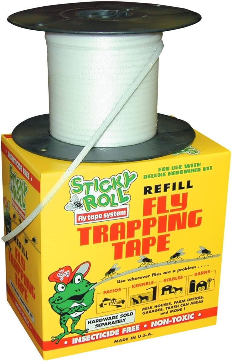 Sticky Roll Fly Tape 1000' Refill F/Deluxe Kit - Walmart.com