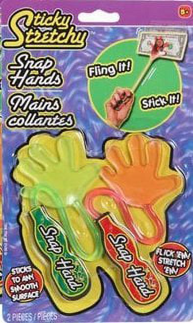 Sticky Stretchy Snap Hands 2-Piece (Pack of 12) - Walmart.com