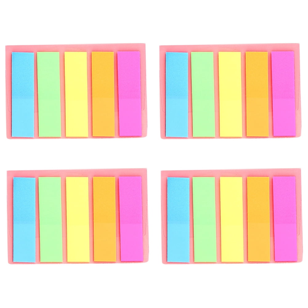 Sticky Tabs 400 pcs Page Markers ,Colored Writable and Repositionable ...