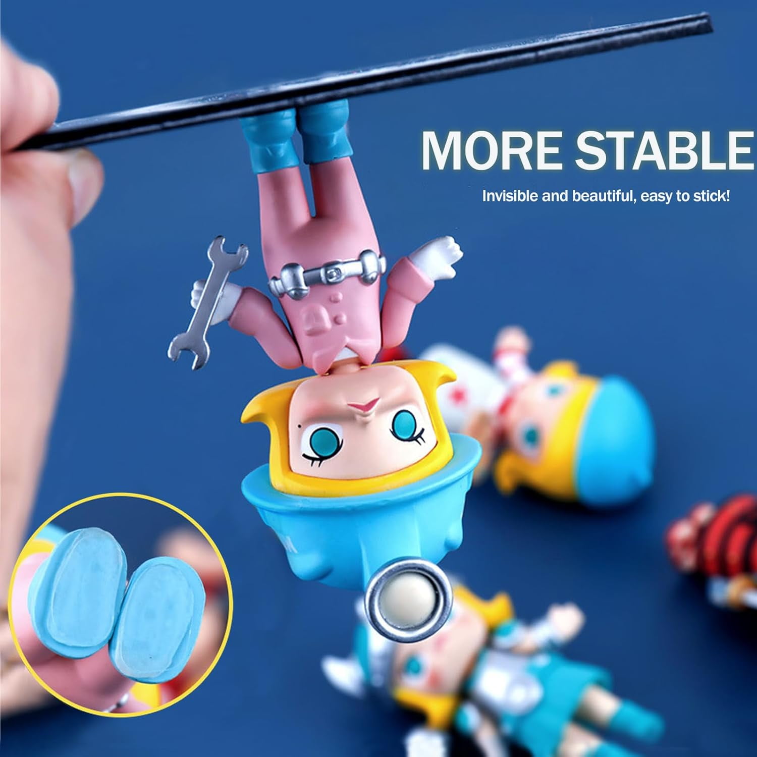 Sticky Tack for Wall Hanging, Waterproof Adhesive Putty , Non-Damaging ...