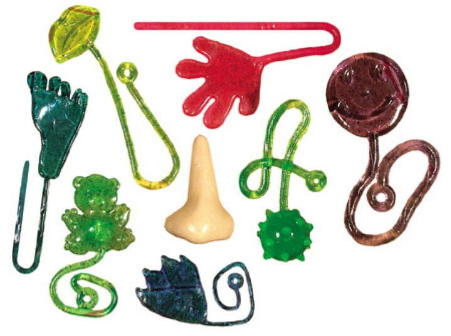 Sticky Toy Mix, Hands, Feet, Wrecking Balls, Carnivals, Goody Bags 24 ...