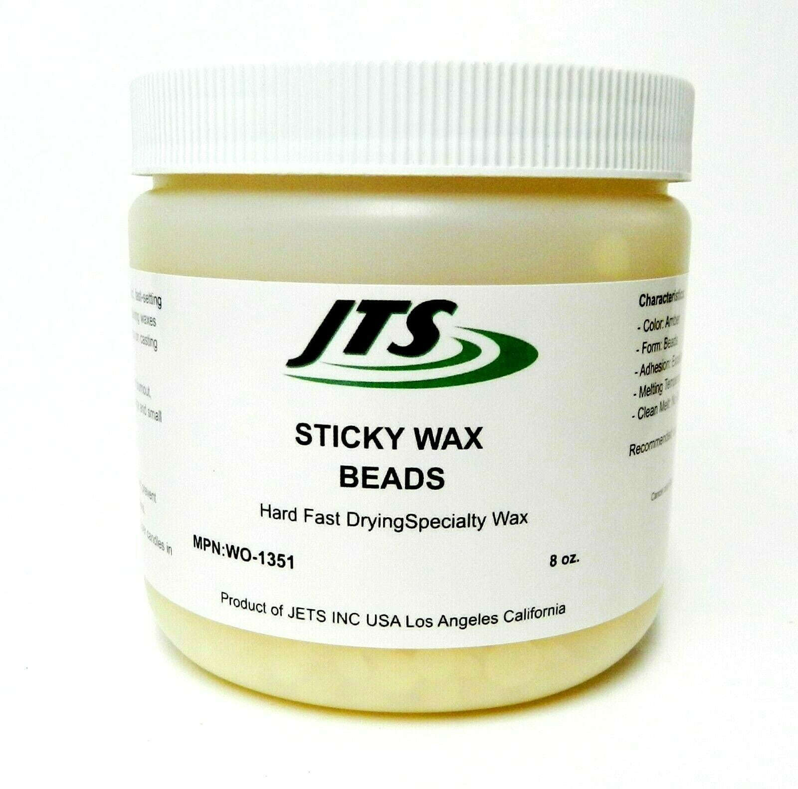 Sticky Wax Beads Hard Fast Drying Jewelry Making Wax Work & Casting 8oz ...