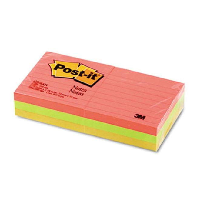 Sticky note Notes Neon Color Notes- 3 x 3- Neon Colors- 6 100-Sheet ...