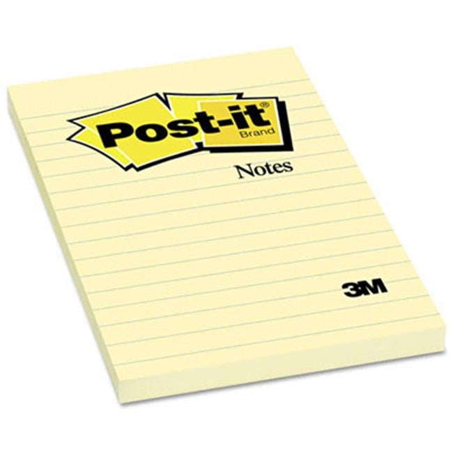Sticky note Notes Original Notes- 4 x 6- Canary Yellow- 12 100-Sheet ...