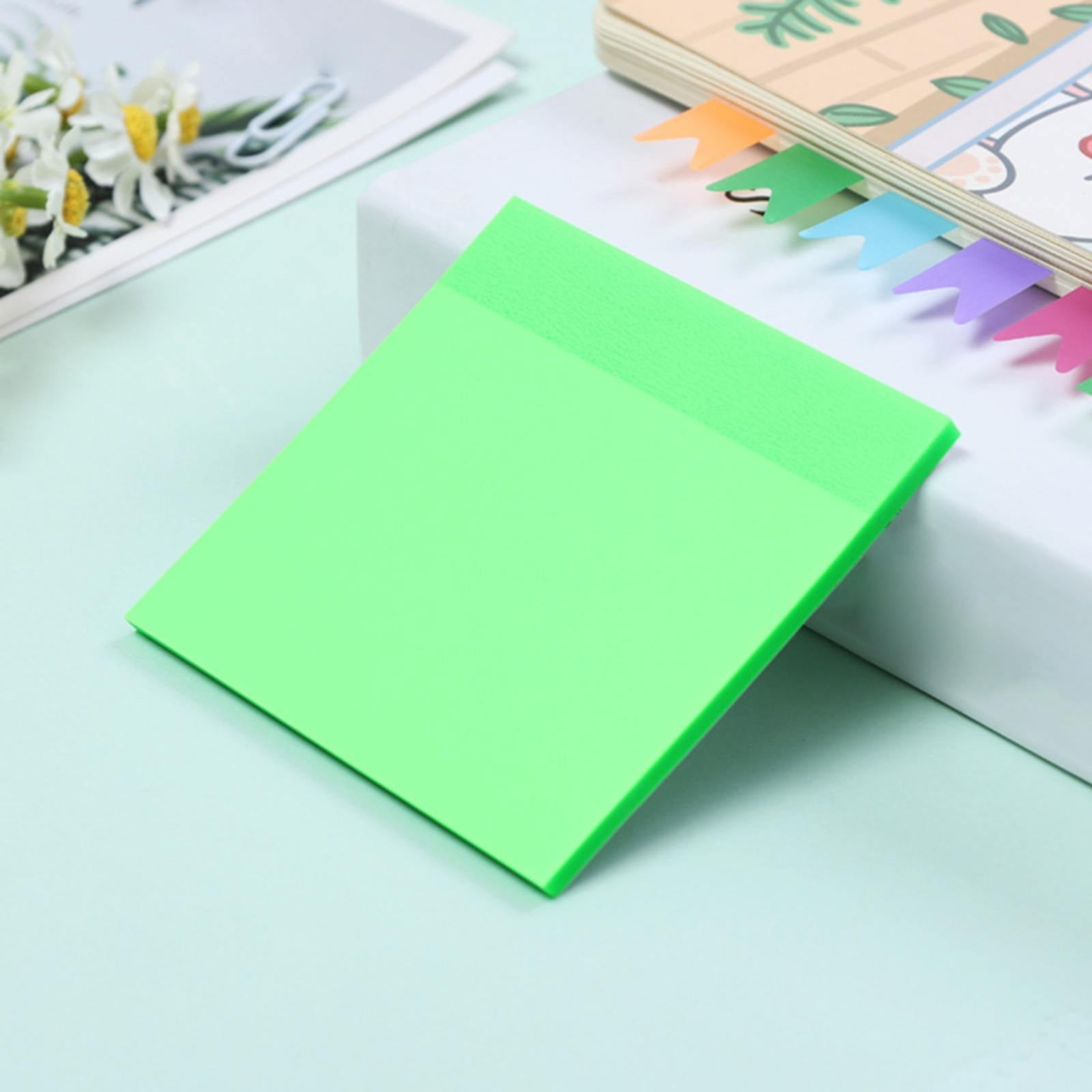 Sticky notes PET Fluorescent Sticky Notes For Students With Key ...