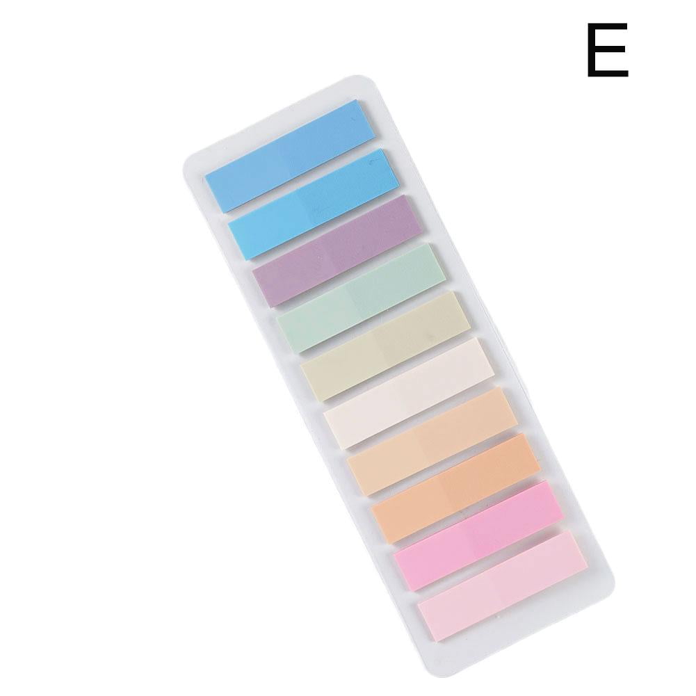 Sticky tabs pieces, Morandi Book Tabs in 60 different Colors ...