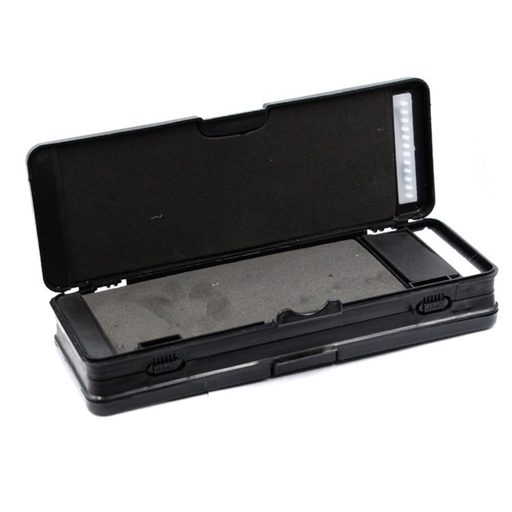 Stiff Hair Rig Tackle Box: 6-Layer Wallet for 72 Carp Fishing Rigs ...