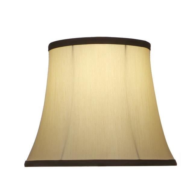 Stiffel ST128 8 x 12 x 10 in. Softback Bell Lamp Shade, Eggshell ...