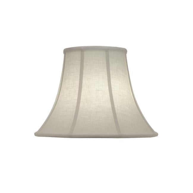 Stiffel ST140 8 x 15 x 11 in. Softback Bell Lamp Shade, Cream Aberdeen ...