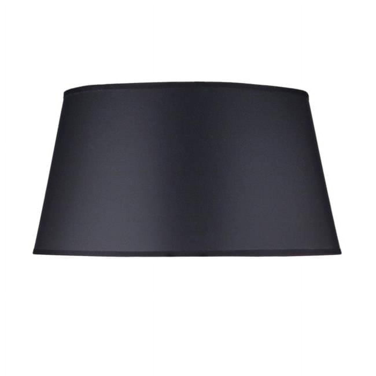 Stiffel ST50 12 x 15 x 8 in. Hardback Tapered Drum Lamp Shade, Black ...