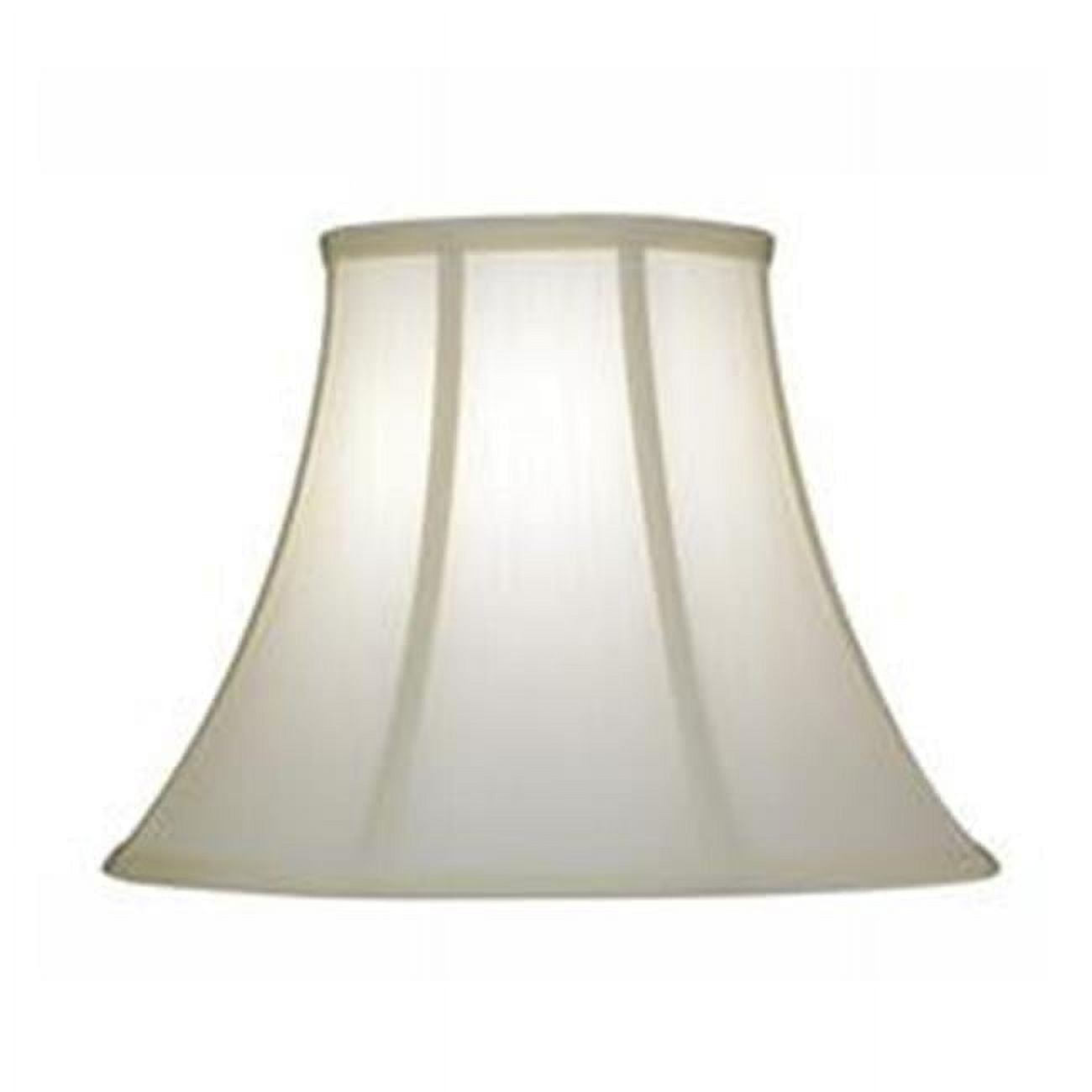 Stiffel ST75 8 x 16 x 12 in. Softback Bell Lamp Shade, Ivory Shadow ...
