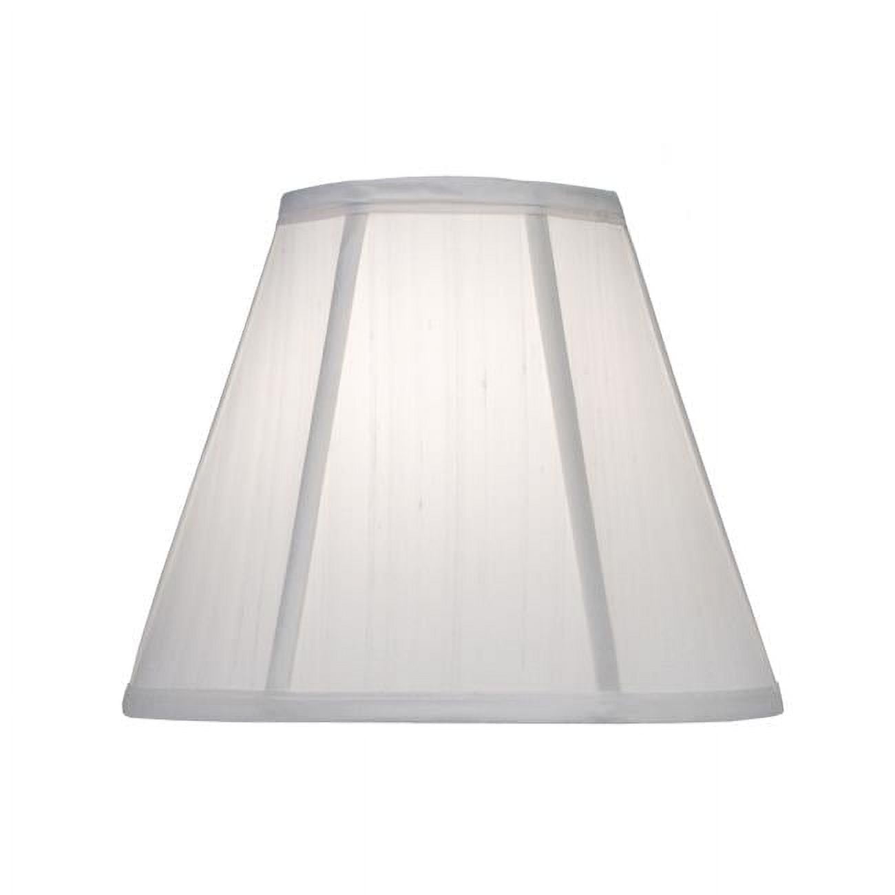Stiffel ST85 6 x 12 x 10 in. Softback Empire Lamp Shade, Off White Silk ...