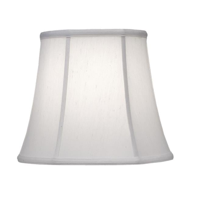 Stiffel ST87 8 x 12 x 10 in. Softback Bell Lamp Shade, Pearl Supreme ...