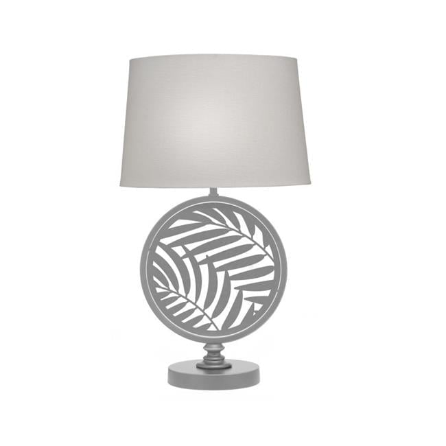 Stiffel TL-6667-12D-LCPM-SVPC 26 in. Silver Powder Coat Palm Laser Cut ...