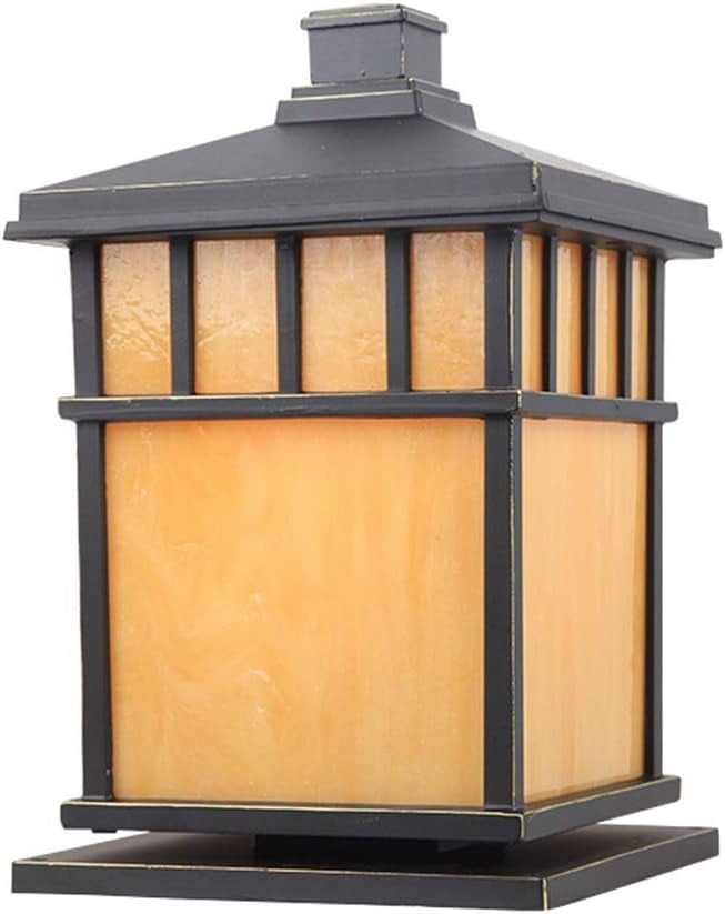 Stigma Lamp Wall Lamp Quartet Outdoor Waterproof and Rust-Proof Column Lamp New Chinese Style ...