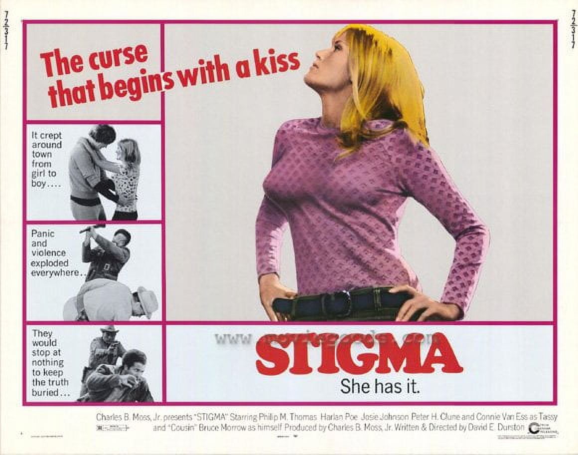 Stigma - movie POSTER (Style A) (11" x 14") (1972) - Walmart.com