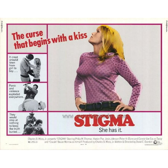 Stigma - movie POSTER (Style A) (11" x 14") (1972) - Walmart.com