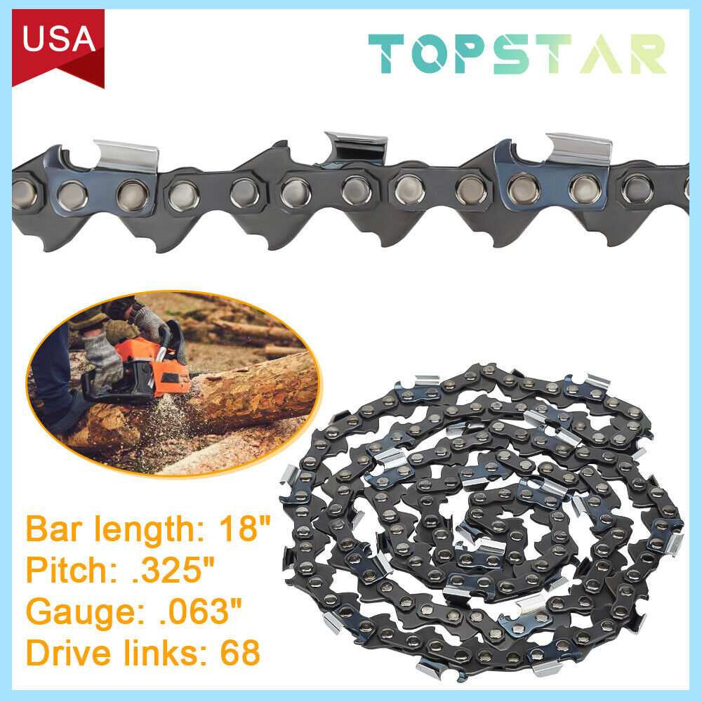 Stihl 26RS Chainsaw Chain 18-inch .325" Pitch .063" Gauge 68DL for ...