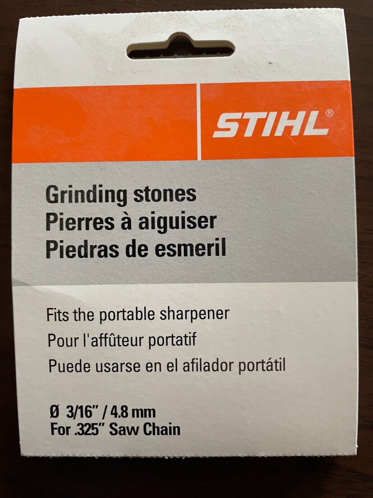Stihl 3/16" Professional Chainsaw Grinding Stones (0000 882 4101 ...