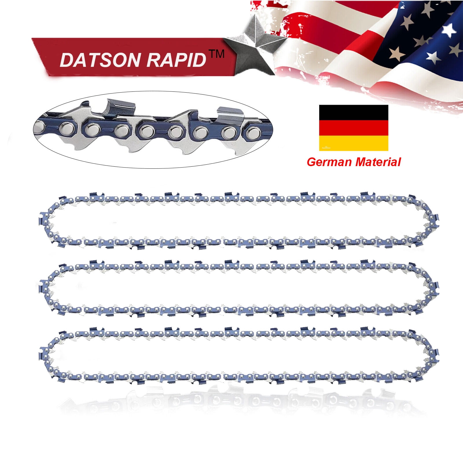 Stihl Chainsaw Chain 16 Inch 3/8" LP Pitch, .043" Gauge, 55 Drive Links ...