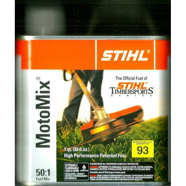 Stihl Motomix 50:1 High Performance Premix Fuel for 2-Cycle Engines ...